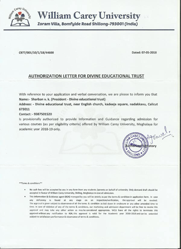 Divine Educational Trust | National Education